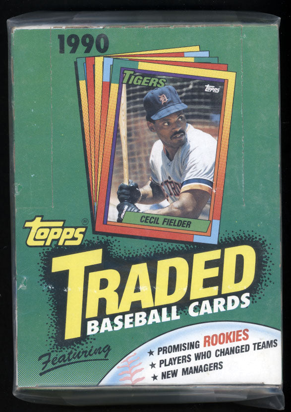 1990 Topps Traded Baseball Wax Hobby Box – DD Sports Vaughan