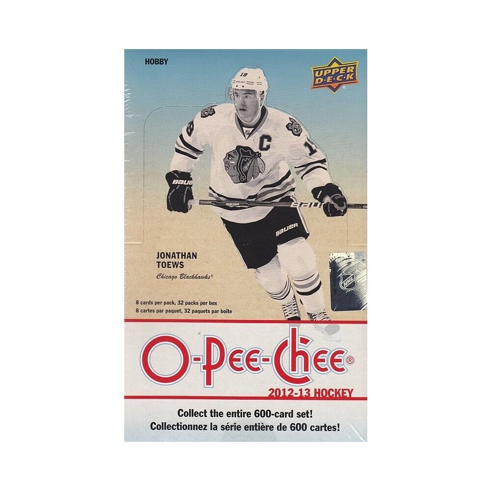 2012-13 O-Pee-Chee NHL Hockey Hobby Box – DD Sports Vaughan