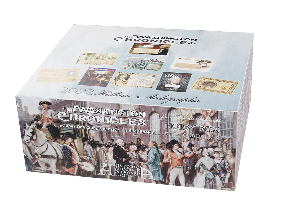 2022 The Washington Chronicles Hobby Box – DD Sports Vaughan